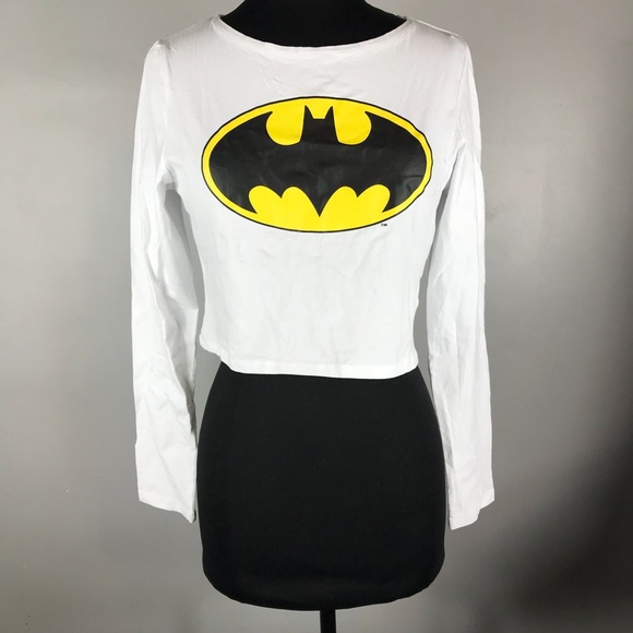 H&M | Tops | Nwt Hm Batman Cropped Top Large | Poshmark